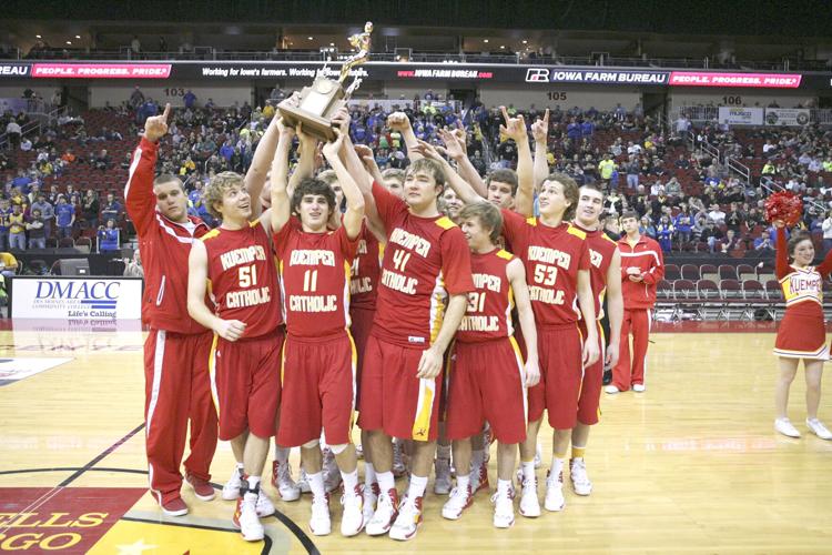 Through the years: Kuemper Catholic at the boys State basketball ...