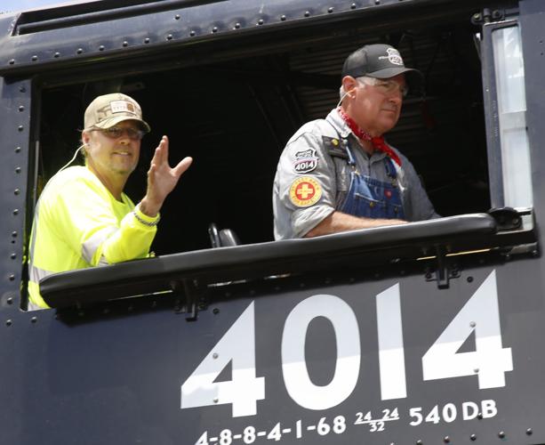 On America 250th tour, Big Boy makes whistle stop in Carroll | News ...
