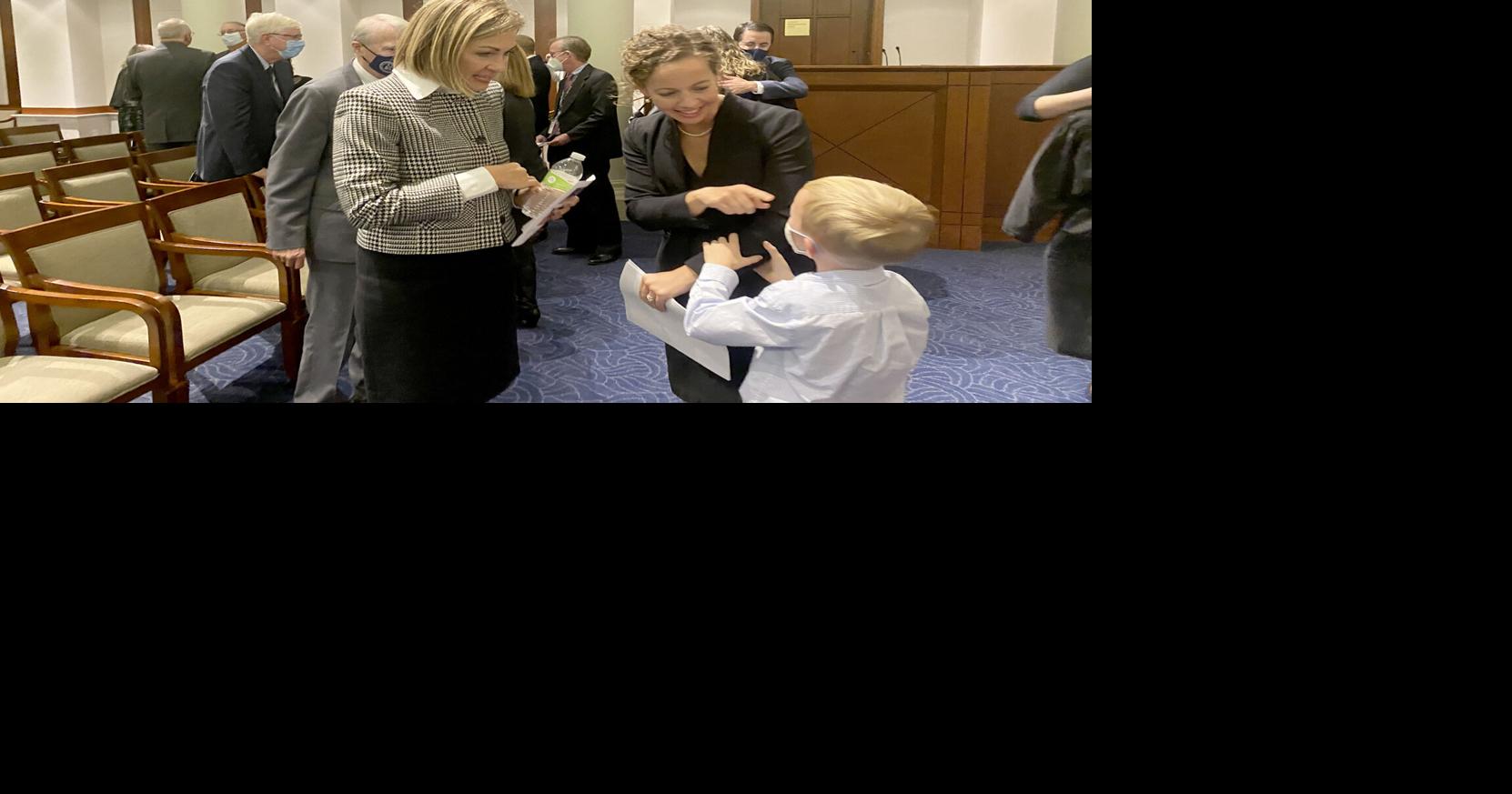Gina Badding takes oath for Iowa Court of Appeals | News ...