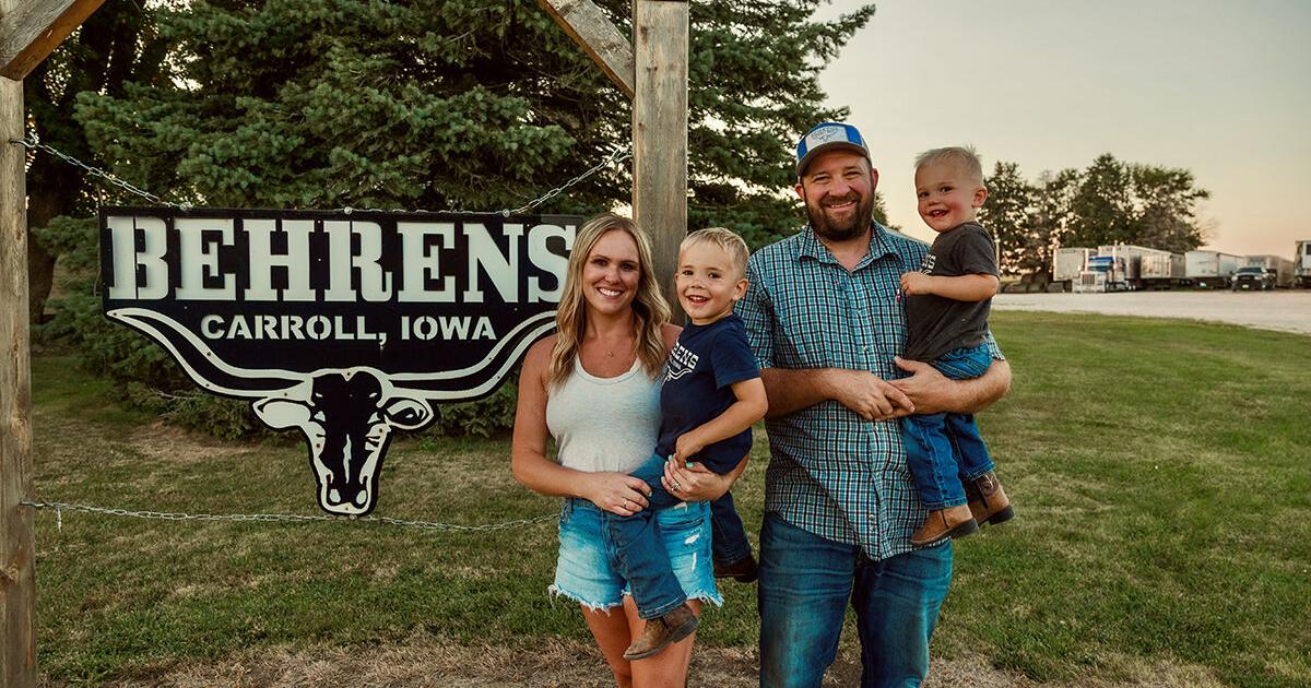 Behrens family recognized with Holy Cow Award | Business ...