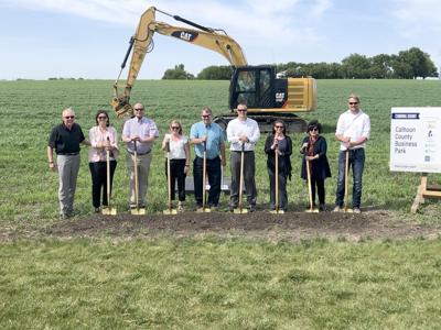 Calhoun County breaks ground on first business park | News ...