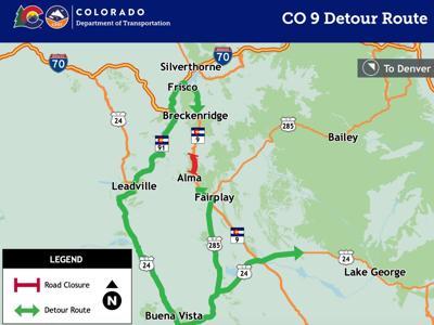 CO Highway 9 closure required for construction of structure located ...