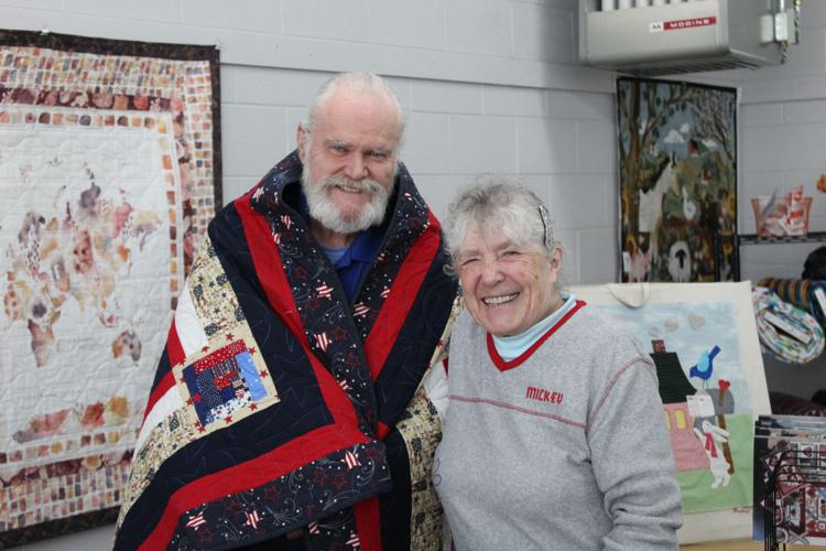 Quilts of Valor recognizes husband and wife | News | chaffeecountytimes.com