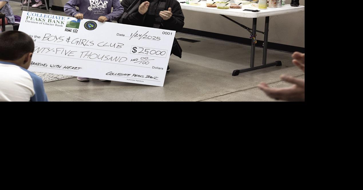 Collegiate Peaks Bank gives $25k to Boys & Girls Clubs, DPCA | News | chaffeecountytimes.com