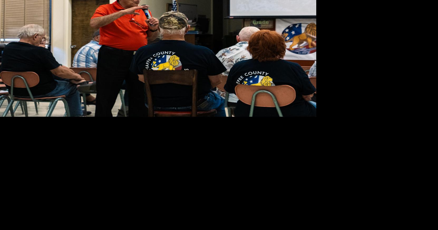 Scanga talks water at Chaffee Patriots meeting | News ...