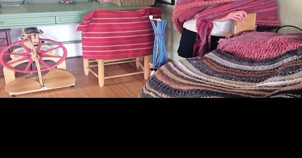 Fiber artist stretched yarn across the globe | Community ...