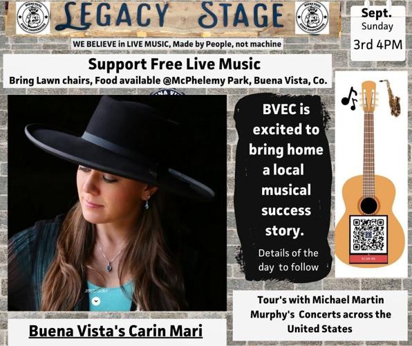 Local musician Carin Mari returns to BV’s Legacy Stage | Calendar ...