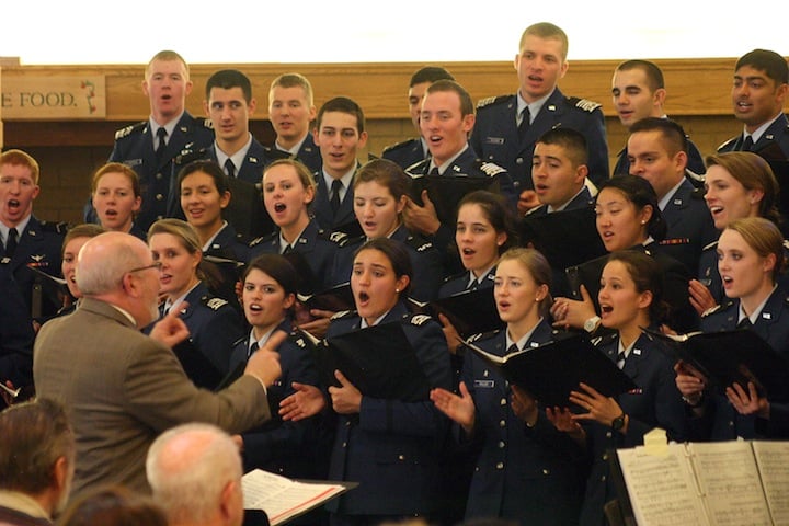 Air Force Catholic Cadet Choir comes to BV | News | chaffeecountytimes.com