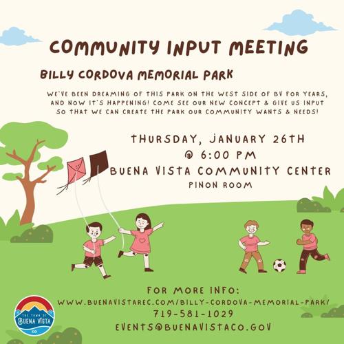 Community input meeting for Billy Cordova Memorial Park | Community ...