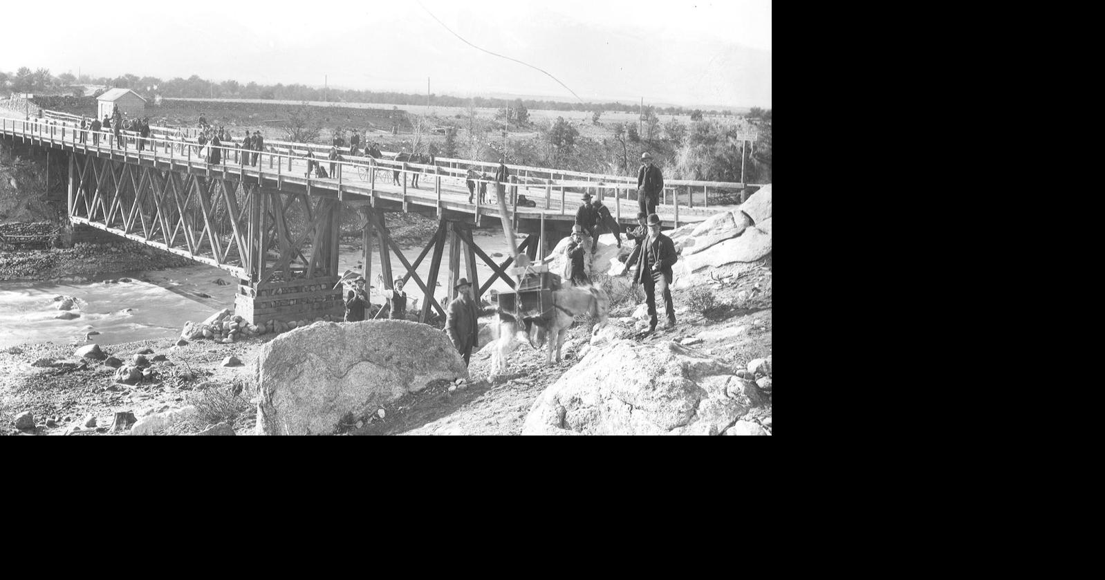 Midland Bridge served the railroad, later burned by vandals | Free ...