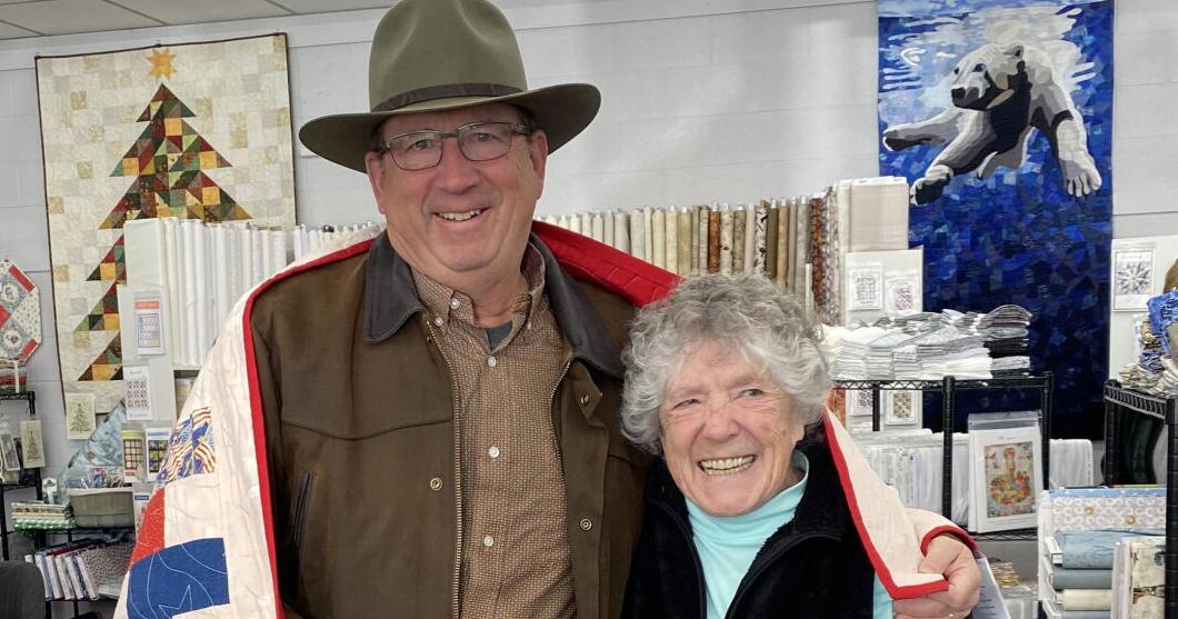 Williams, Osowski presented Quilts of Valor | News | chaffeecountytimes.com