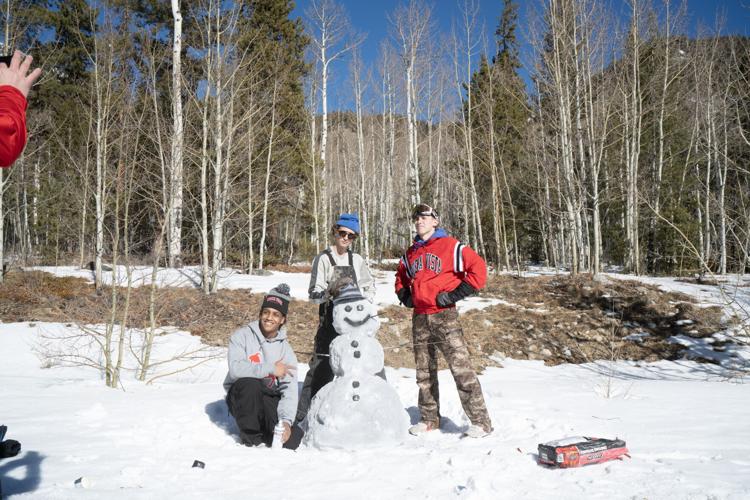 BV Student Athletes say Hi with a Snowman | News | chaffeecountytimes.com