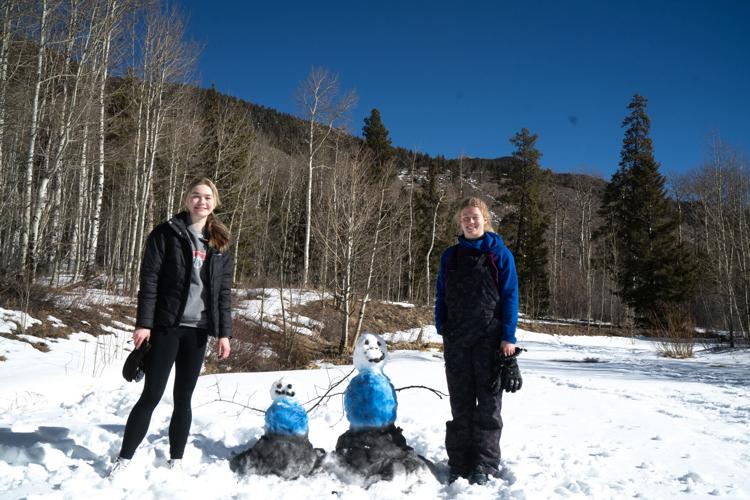 BV Student Athletes say Hi with a Snowman | News | chaffeecountytimes.com