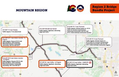 U.S. 24 structure work begins near Antero Junction | Free Content ...