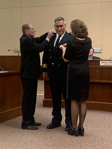 New police Chief Richard A. Tonelli takes oath of office from mayor ...