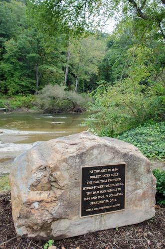 Plaque marks spot of dam built by Gates Mills’ namesake | Gates Mills ...