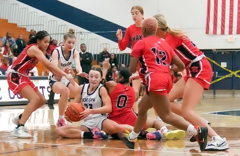 Solon girls’ basketball gets physical to foil Shaker Heights | Sports ...