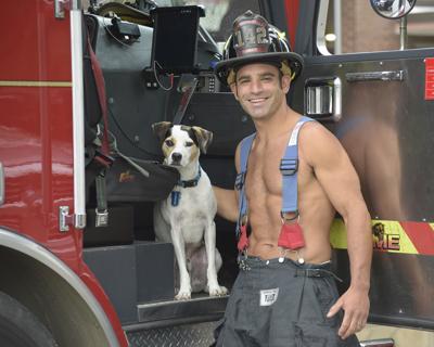 Steamy firefighter calendar raises funds for PetFix animal charity ...