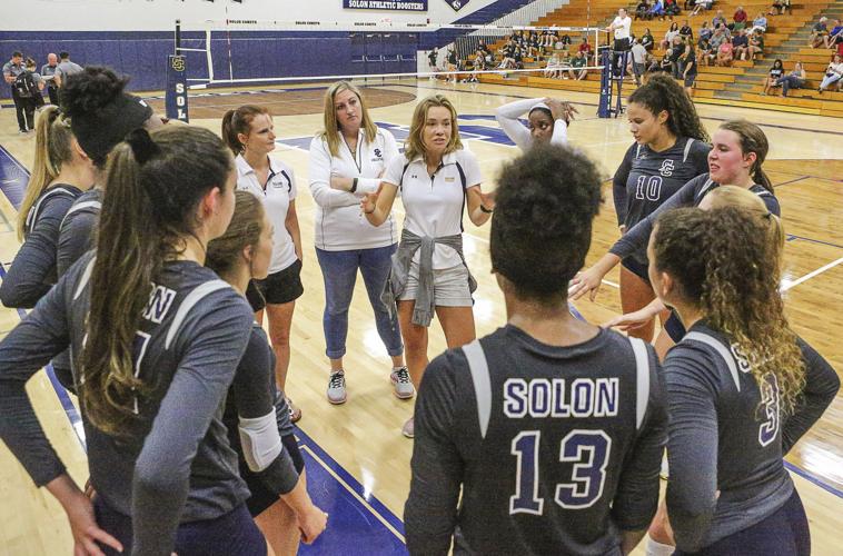 Lady Comets bump, spike with co-head coaches | Solon ...