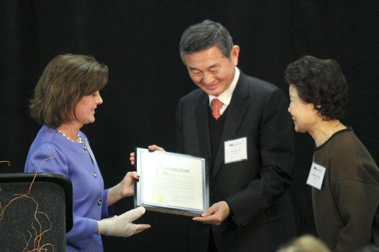 Cosmax USA celebrates - South Korean company has grand opening for its ...