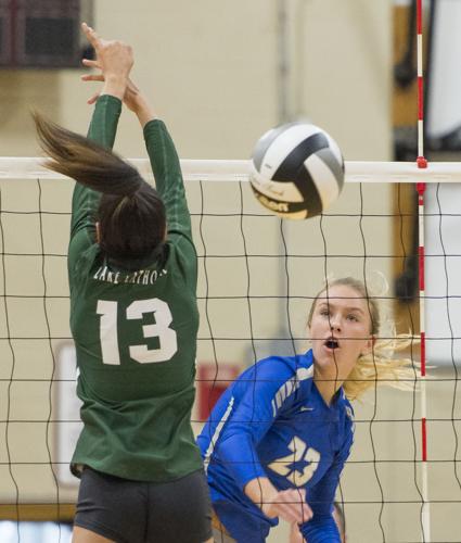 Lady Lancer spikers regional runners-up to Lake Catholic | Gilmour ...