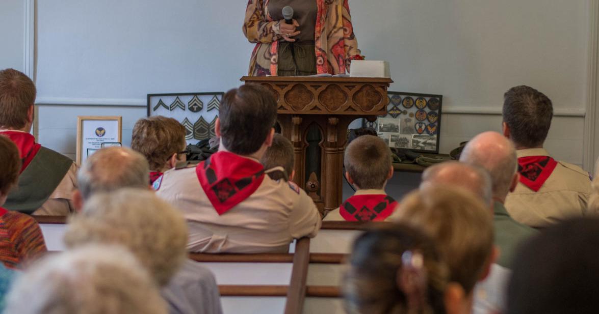 Russell pays tribute to Stan Gates and other war veterans | Russell ...