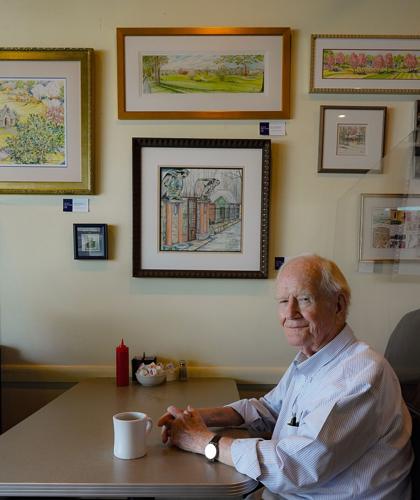 Artist John Corrigan fills diner with iconic Chagrin area scenes ...