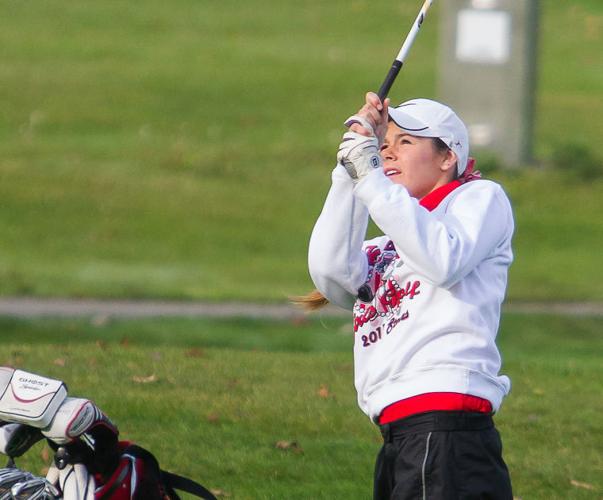 Lady Hawks soar on back nine, win sectional | Hawken ...