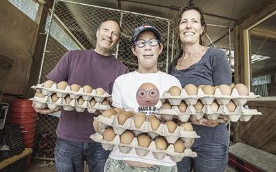 Alex Waldbaum runs successful farm fresh egg business with his mom ...