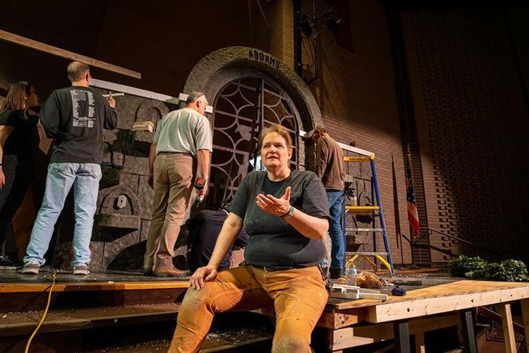 Addams Family set... | Chagrin Valley Times | chagrinvalleytoday.com