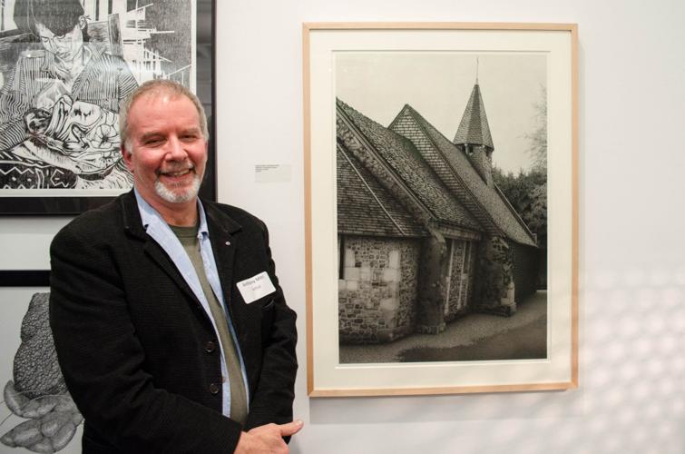 VAC honors 19 artists: Anthony Mitri's charcoal drawing of rustic ...