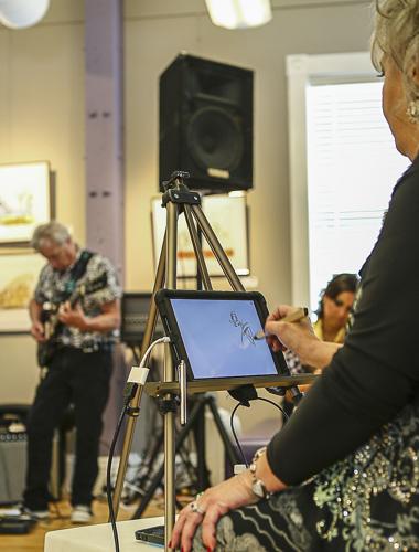 A&E: Live movement inspires artist’s digital works | Solon ...