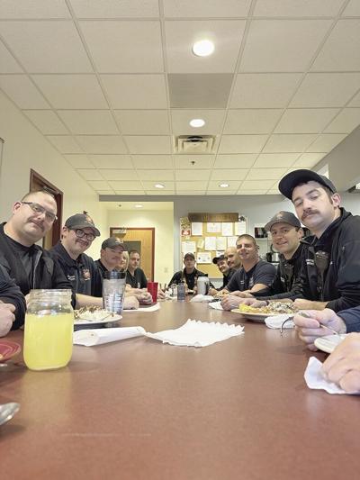 Solon firefighters bond over Thanksgiving feast at station | Local ...