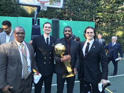 Veterans from Orange celebrate with Cavs at White House | Orange ...