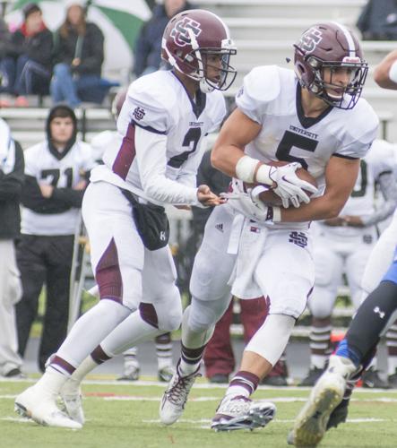 US hits gas pedal late, ousts Lancer gridders, 37-6 | Hawken | chagrinvalleytoday.com