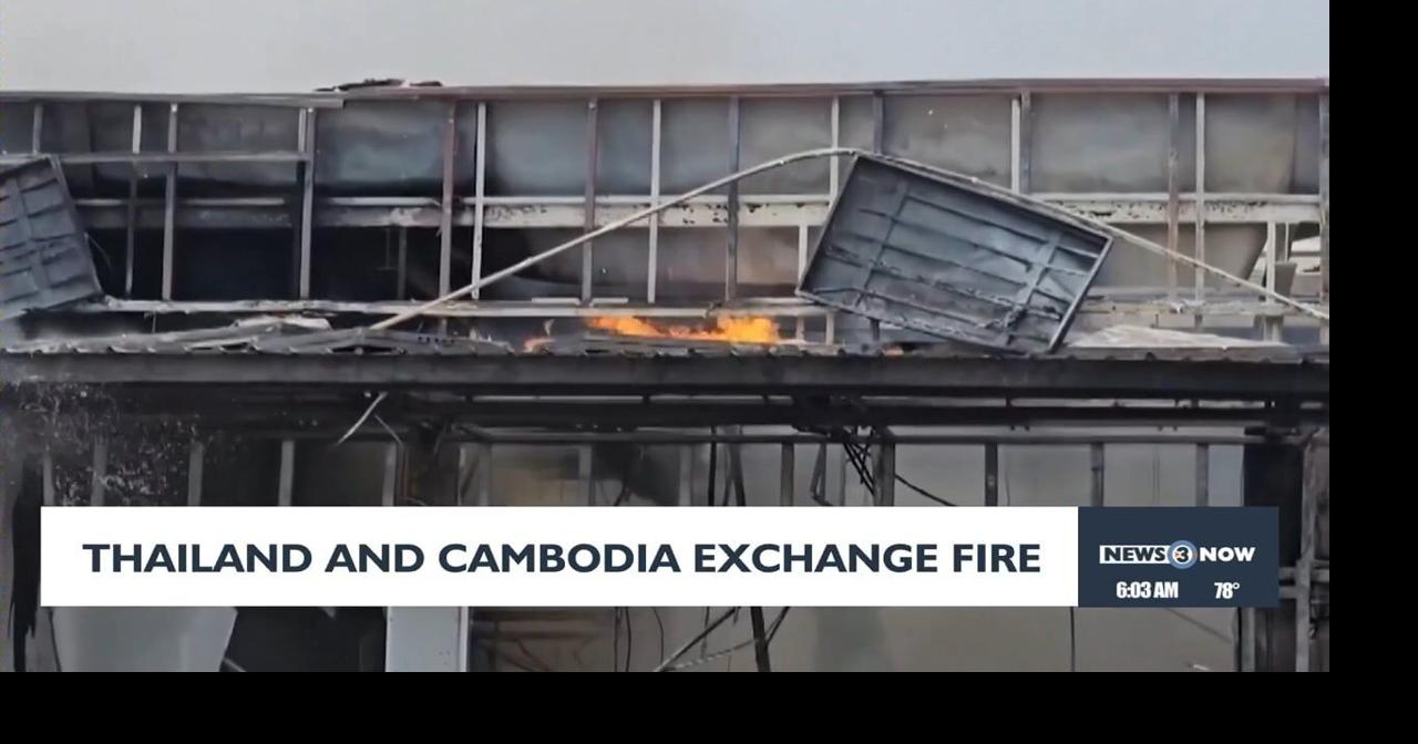 Thailand and Cambodia exchange fire | Video | channel3000.com