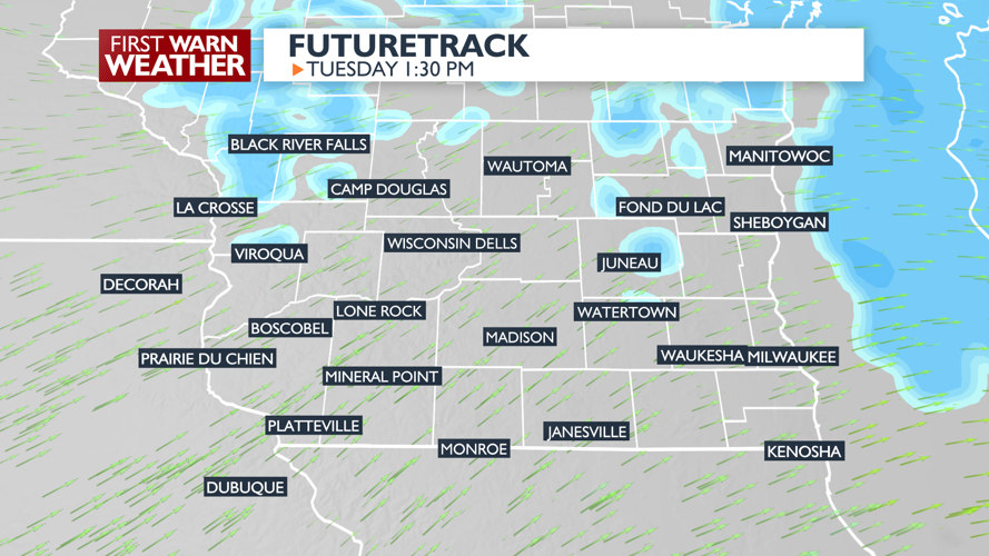 Light snow possible Tuesday and Wednesday, quiet to ring in 2026 ...