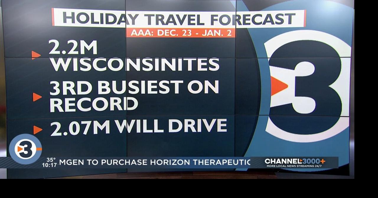 AAA: More than 2.2M Wisconsinites expected to travel this holiday ...