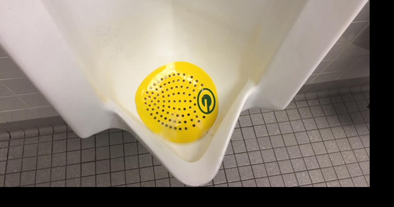 Packers urinal splash guard spotted at Chicago police dept. | Features ...