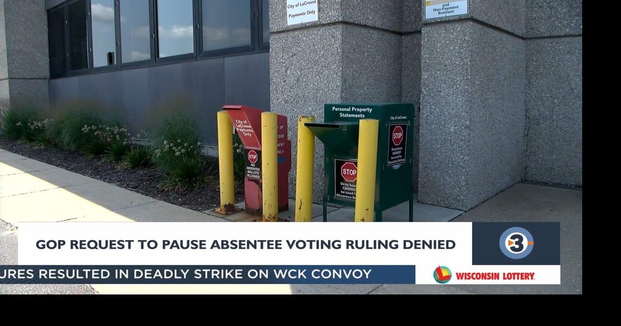 Wisconsin judge refuses GOP request to pause absentee voting ruling ...