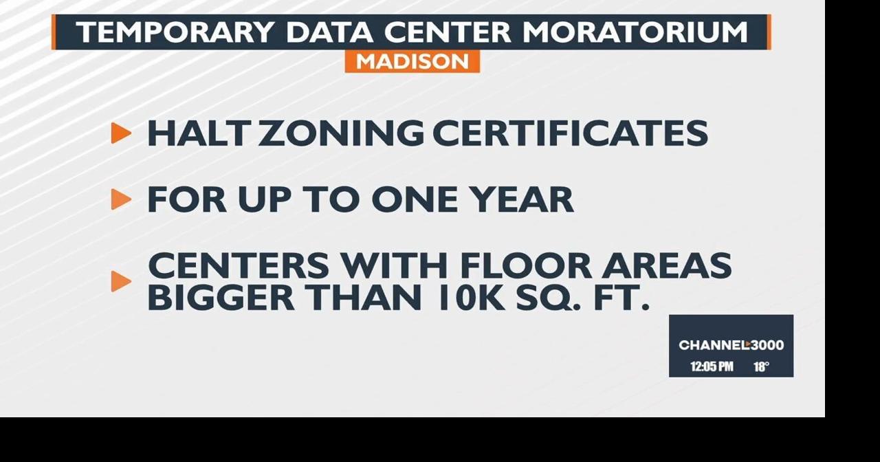 Madison City Council passes temporary moratorium on large data centers ...