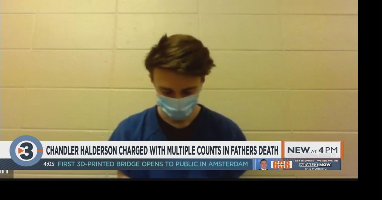 Chandler Halderson charged with murder of father, bail set at $1 ...
