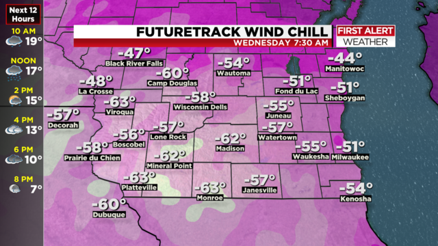 1-2 more inches possible with midday snow | Local News | channel3000.com