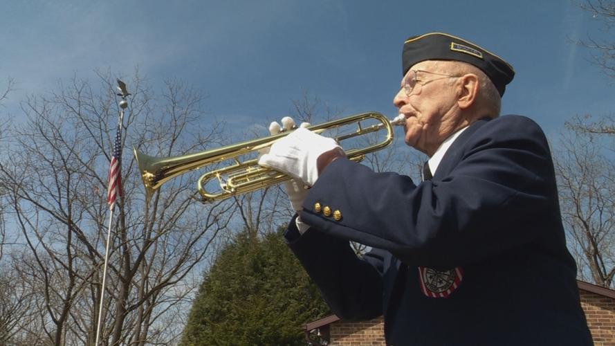PHOTOS: How a 93-year-old veteran is still serving his country as a ...