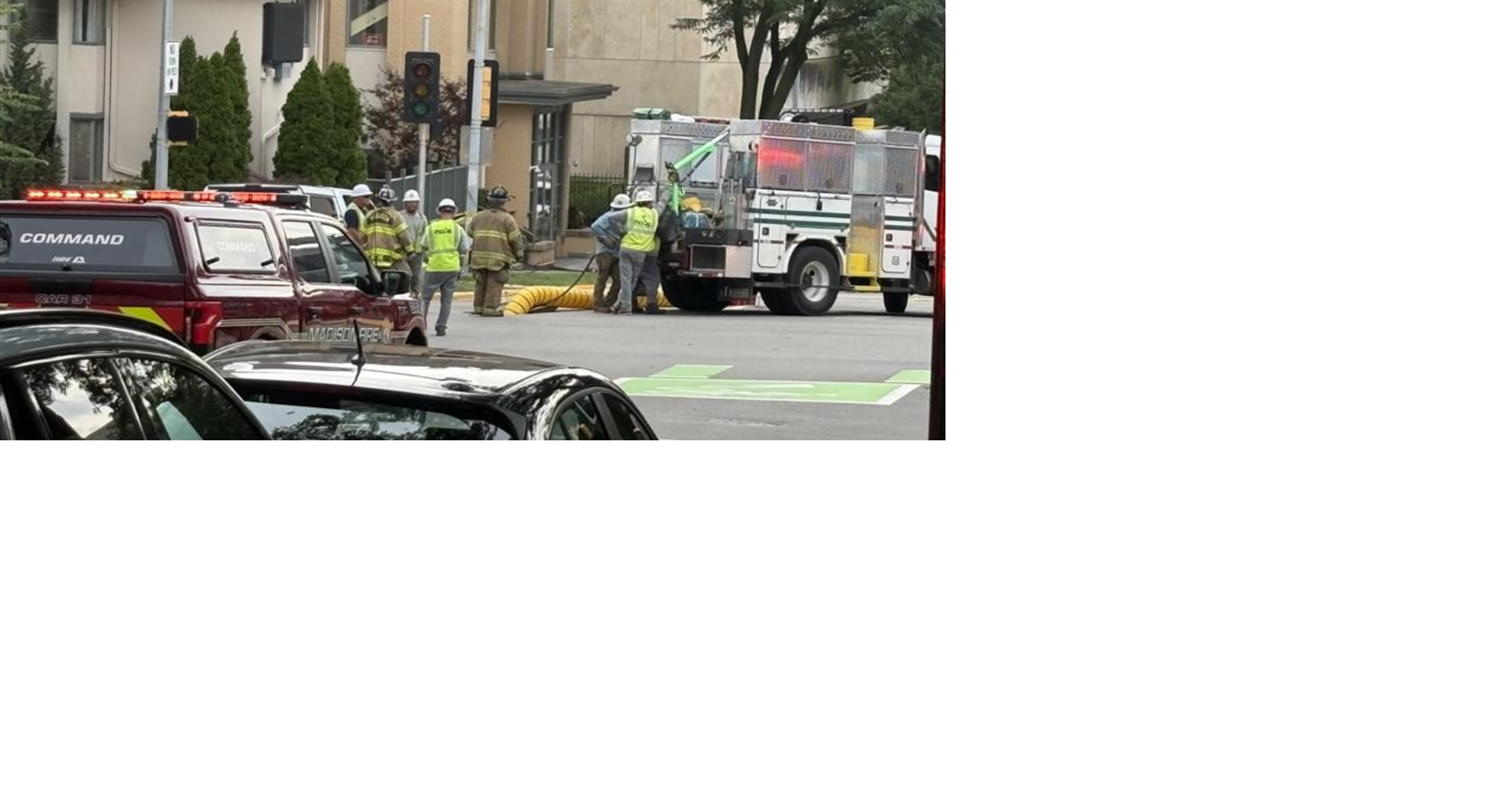 Underground fire in downtown Madison is out, power returns | News ...