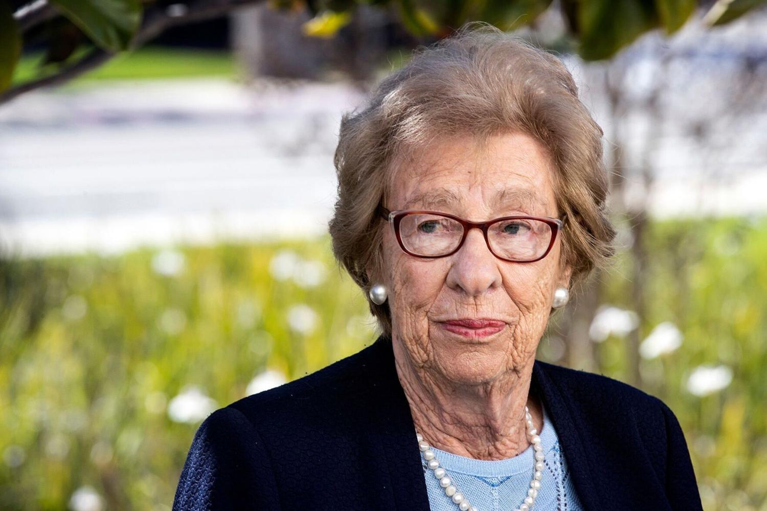 Eva Schloss, Anne Frank’s stepsister and Holocaust campaigner, dies at ...