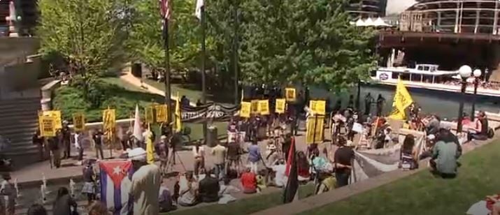 Veterans protest against Trump administration's military interventions ...
