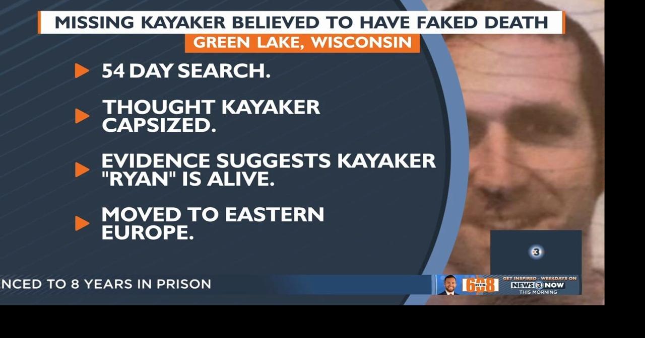 Missing kayker believed to have faked death | Video | channel3000.com