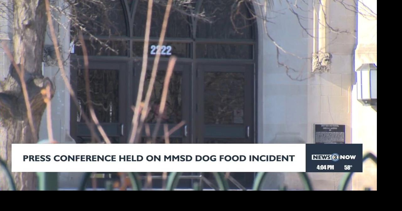 Press conference held on MMSD dog food incident | Video | channel3000.com