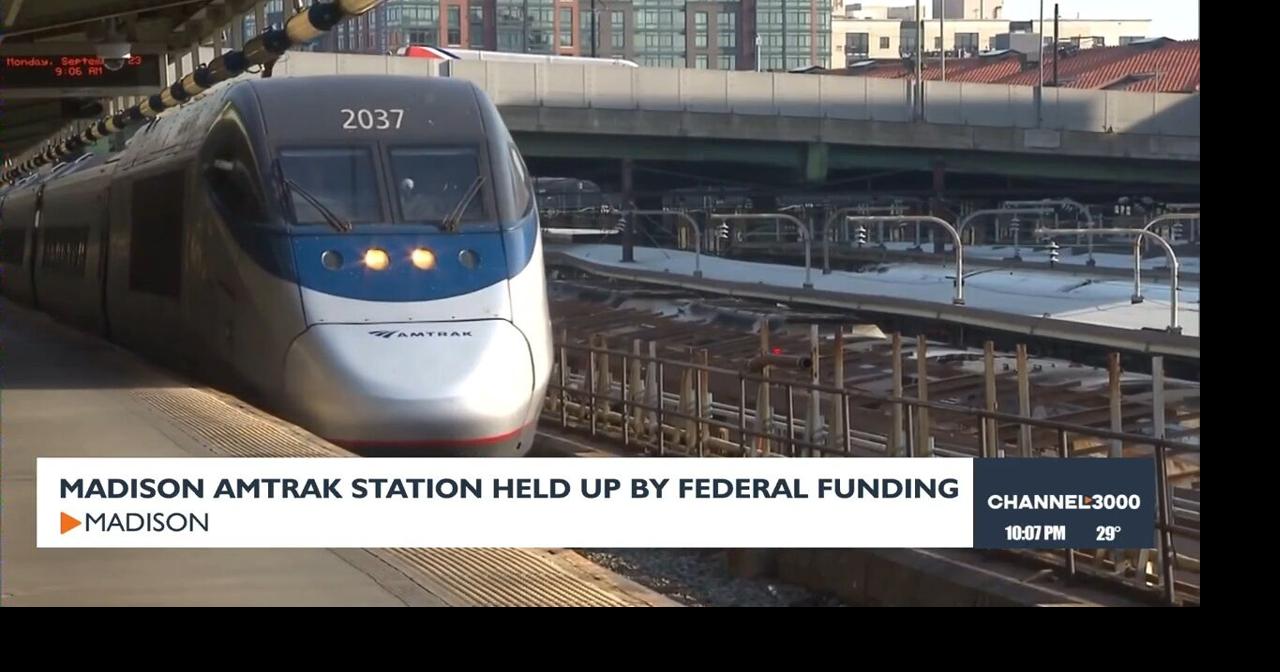 Madison Amtrak station held up by federal funding | Video | channel3000.com